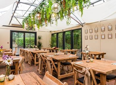 The Garden Room Eatery at Samlesbury Hall - Café in Preston, Samlesbury ...