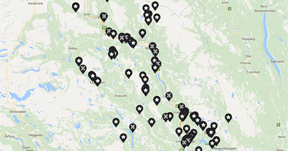 Explore The Region | Map - Visit Lillehammer