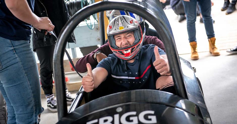 Bobsleigh on wheels - Visit Lillehammer