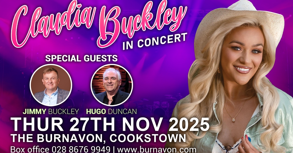 Claudia Buckley in Concert with Special Guests - Concert in Cookstown ...