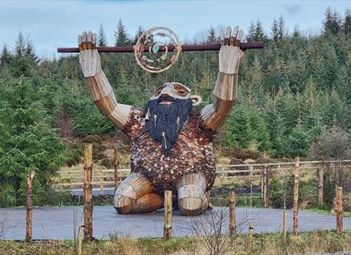 Giants of the Sperrins - The Stargazer - Art & Culture in Davagh Forest ...