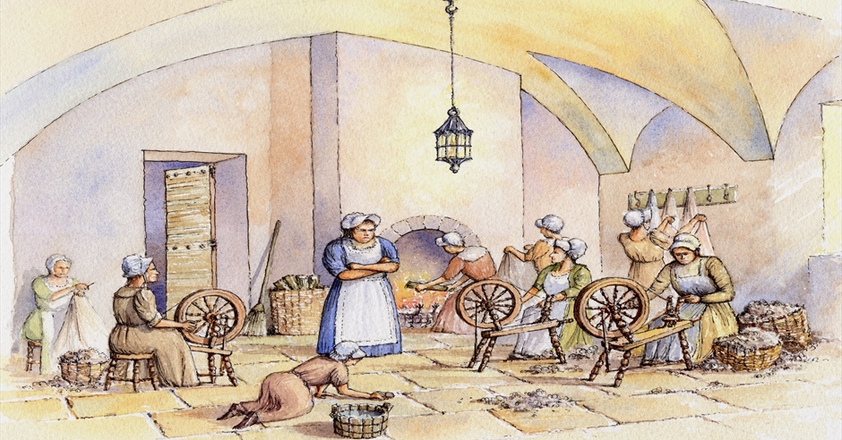 History of the site of Down County Museum, Downpatrick