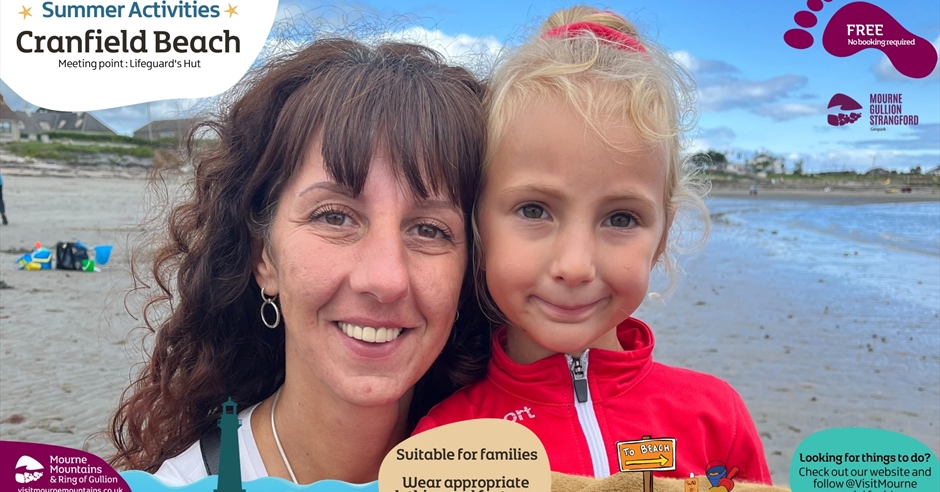 Leave Nothing But Your Footprints - Cranfield Beach - Visit Mourne ...