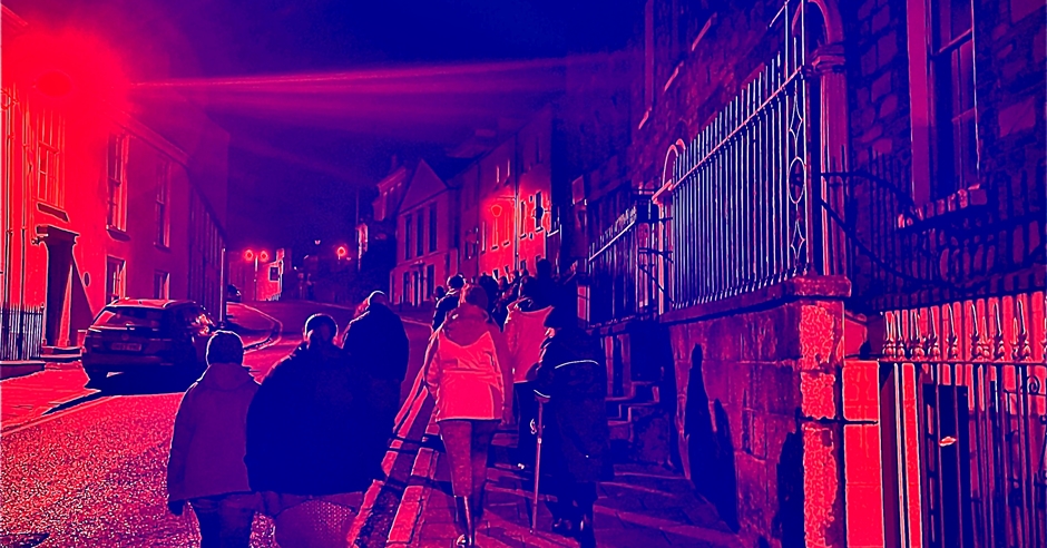 Blood on English Street - Downpatrick - Visit Mourne Mountains