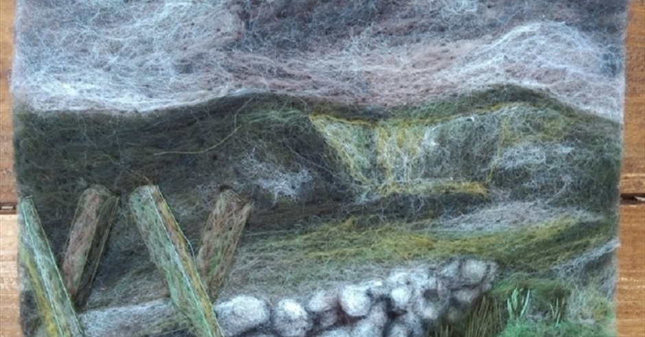 Landscape Needle Felting - Downpatrick - NMD Museums