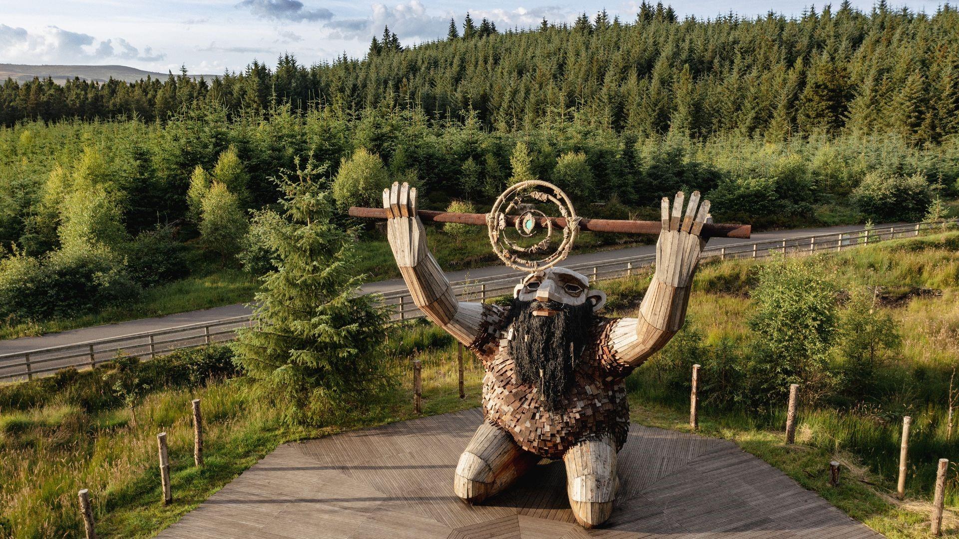 The Sperrin Sculpture Trail - a Giant adventure - Discover Northern Ireland