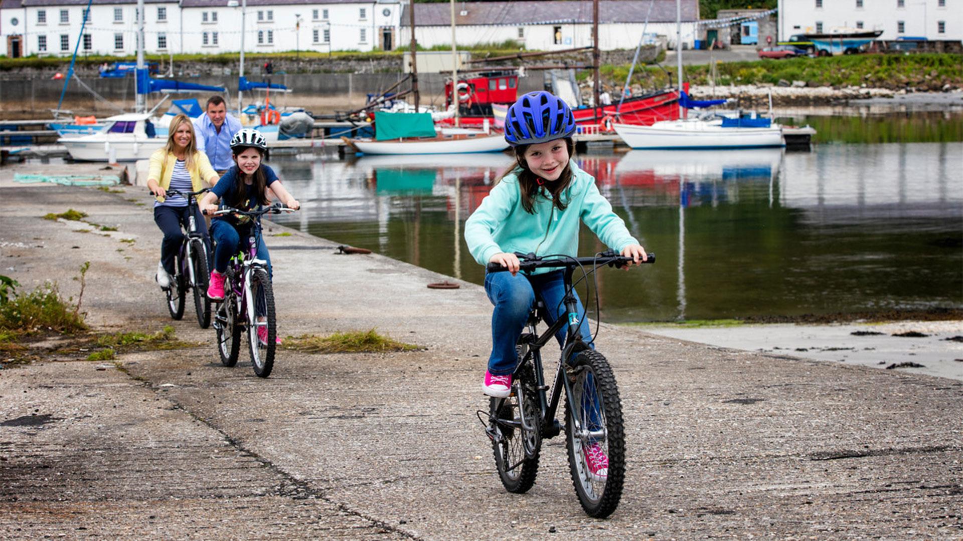 Cycle routes for little legs - Discover Northern Ireland