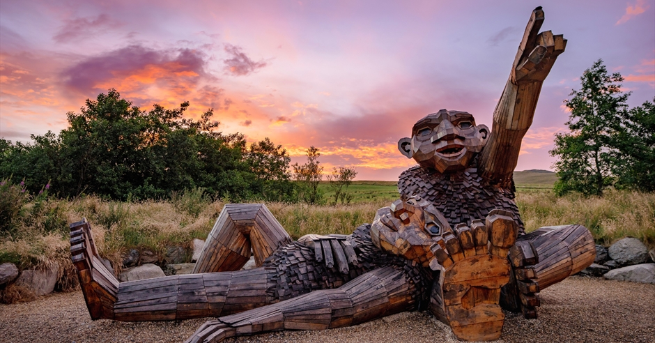 The Sperrin Sculpture Trail - a Giant adventure - Discover Northern Ireland
