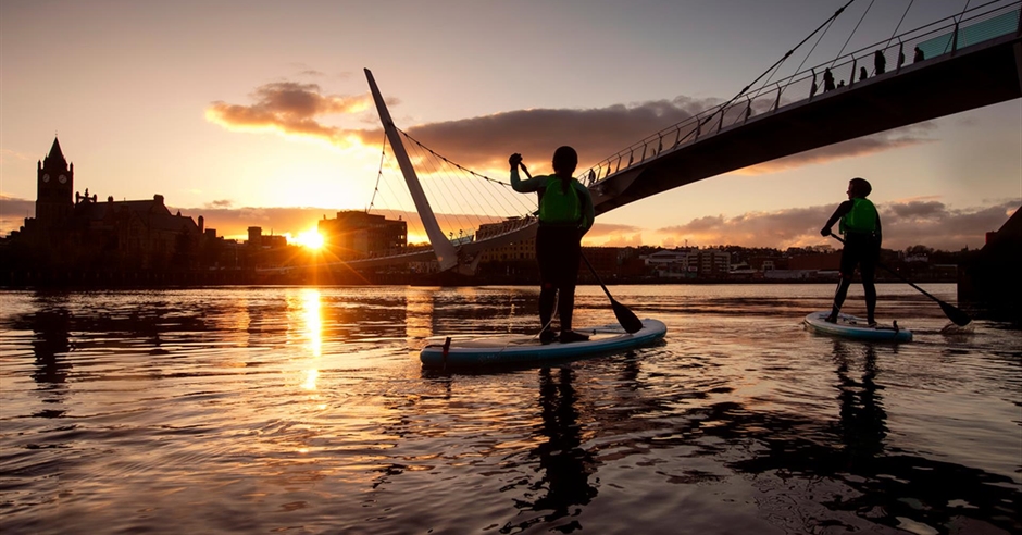 City Paddle Boards - Derry~Londonderry - Discover Northern Ireland