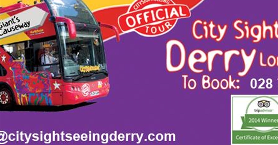 City Sightseeing Derry - Giant's Causeway Tour - Derry/Londonderry ...