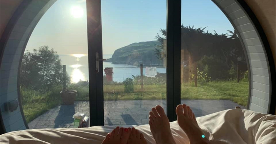 Ocean View Pods at Glenarm Castle - Ballymena - Discover Northern Ireland