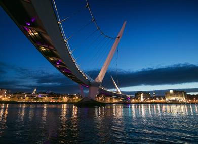 Peace Bridge - Derry~Londonderry - Discover Northern Ireland