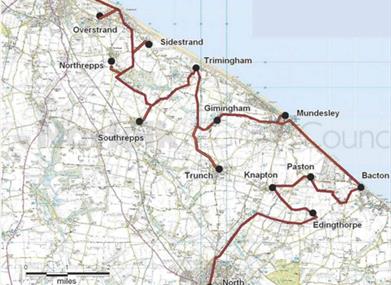 Paston Way Walking Trail - Walking Route in North Walsham, North ...