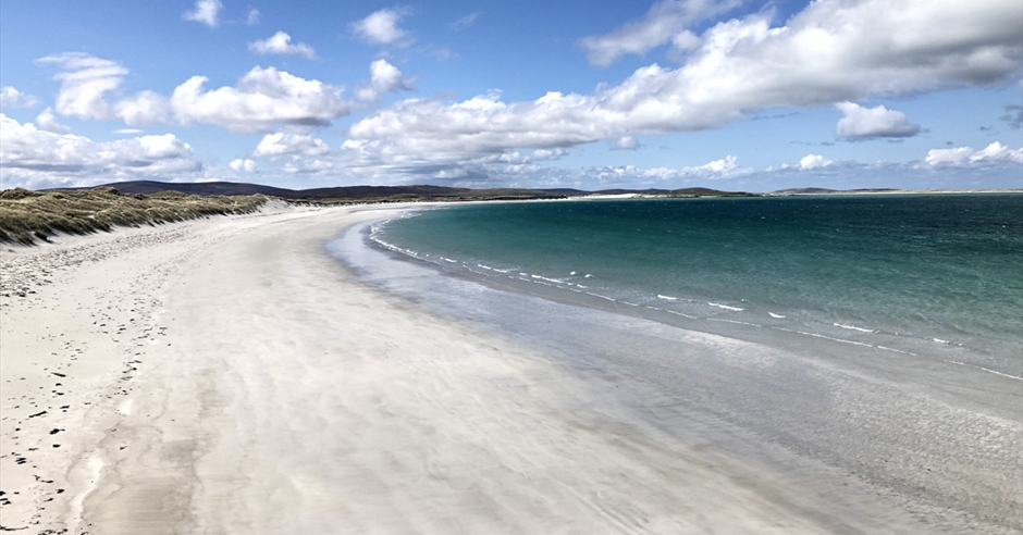 Clachan Sands Beach and Machair - Isle Of North Uist - Outer Hebrides