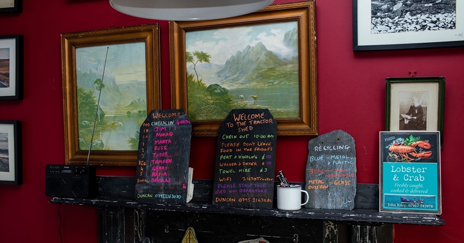 The Tractor Shed Camping Pods and Bunkhouse - Isle Of North Uist ...