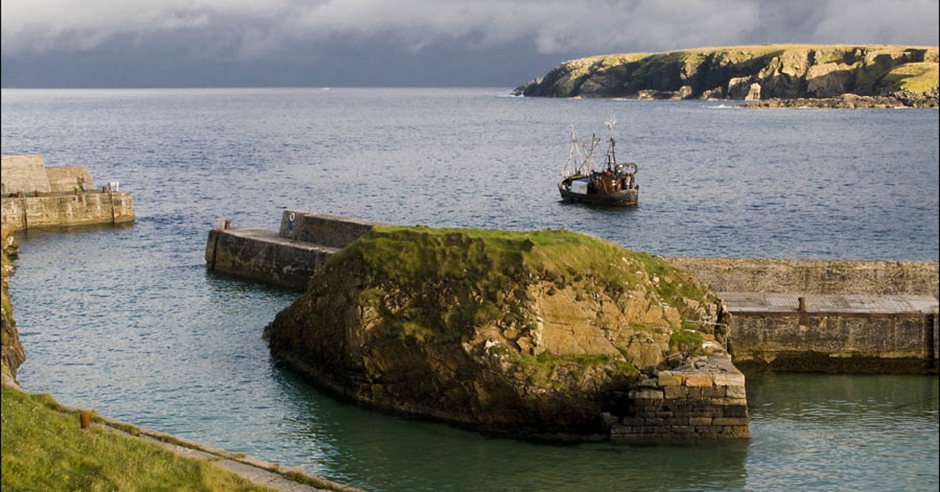 Peter May's Lewis Thrillers - Port of Ness Harbour - Isle Of Lewis ...