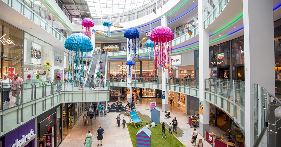 Drake Circus Unveils New Ocean-themed Installation - Visit Plymouth