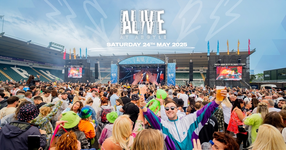 Alive at Argyle - Concert, Plymouth - Visit Plymouth