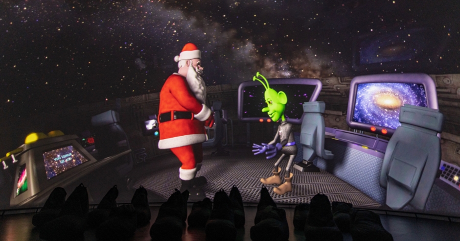 The Alien Who Stole Christmas - Immersive Dome Screening - Visit Plymouth