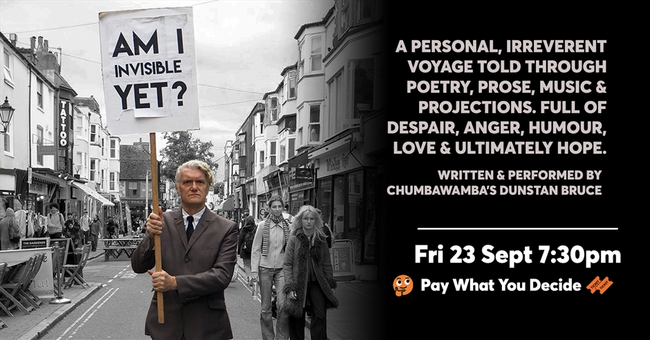 Dunstan Bruce 'Am I Invisible Yet?' - Visit Plymouth