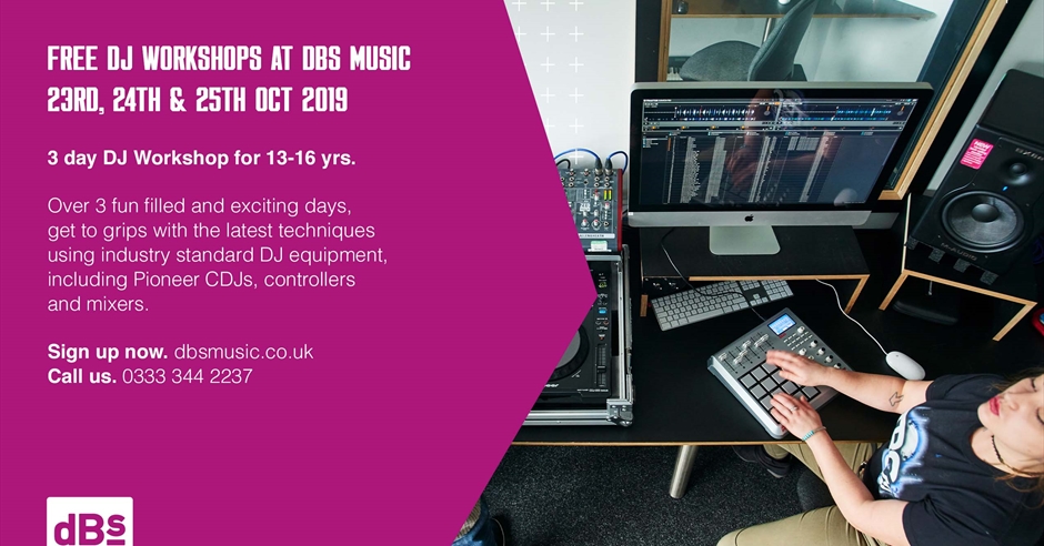 Plymouth Music Education Hub & dBs Music - Free DJ Workshops 13 - 16 ...