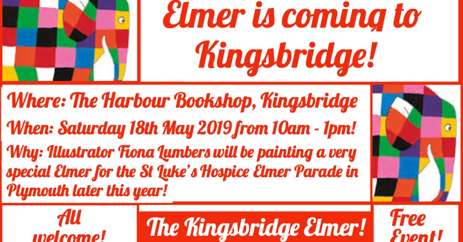 Celebrate and Paint the Kinsgbridge Elmer for the St Luke's Hospice ...