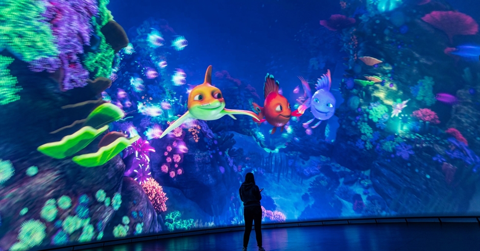 Legend of the Enchanted Reef - Immersive Dome Experience - Visit Plymouth