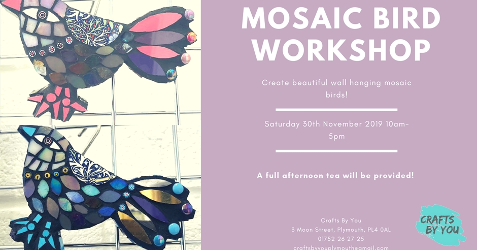 Mosaic Bird Workshop - Visit Plymouth
