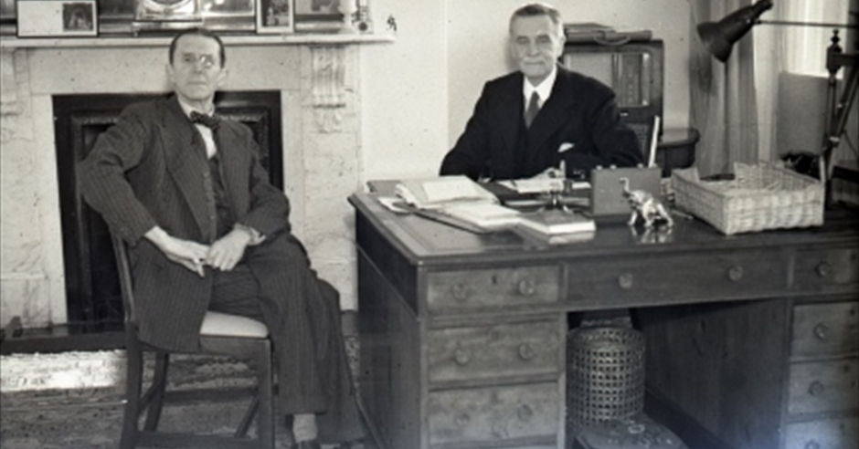 Sir Patrick Abercrombie and James Paton-Watson - - Visit Plymouth