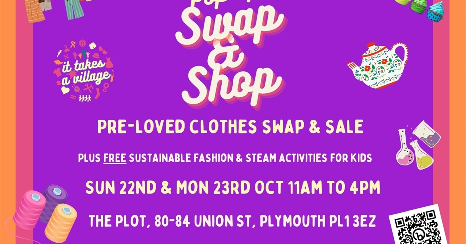 Pop Up Swap & Shop with FREE activities for kids - Visit Plymouth