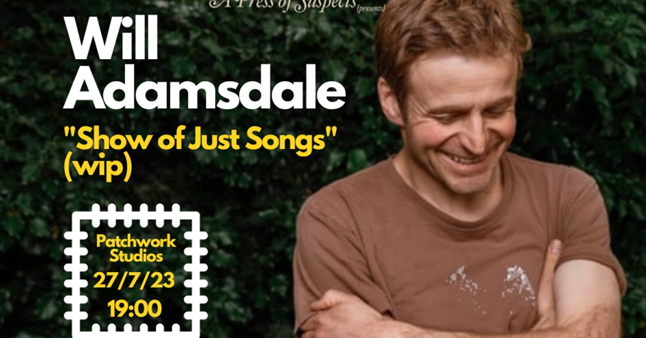 Comedy @ Patchwork Studios: Will Adamsdale - Visit Plymouth