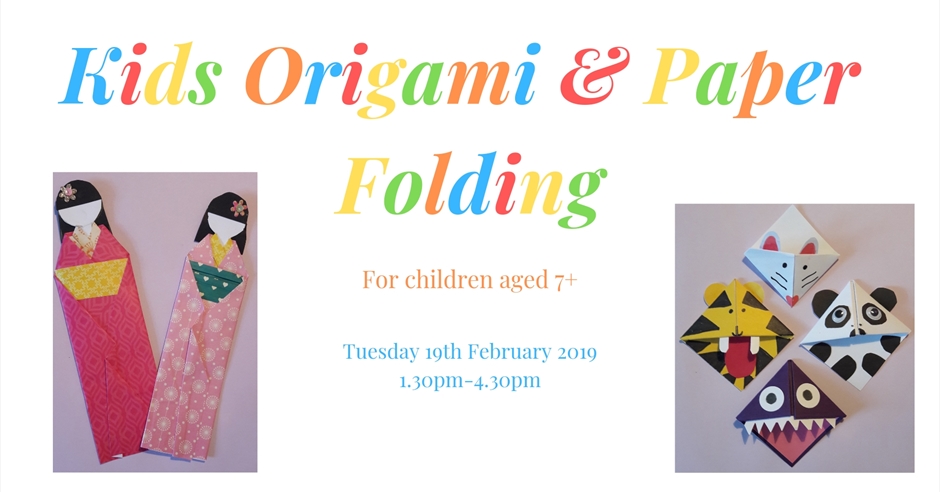 Kids Origami & Paper Folding Workshop - Visit Plymouth