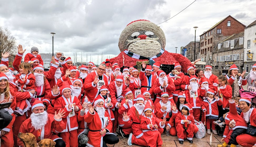 fun santa run