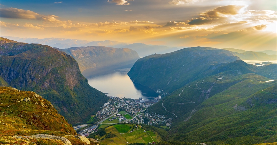 Kraftduoen i Høyanger - Vandring in Høyanger, Høyanger - Sognefjord