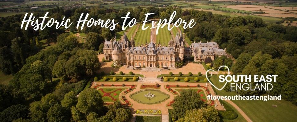 The grandest stately homes & historic houses in South East England