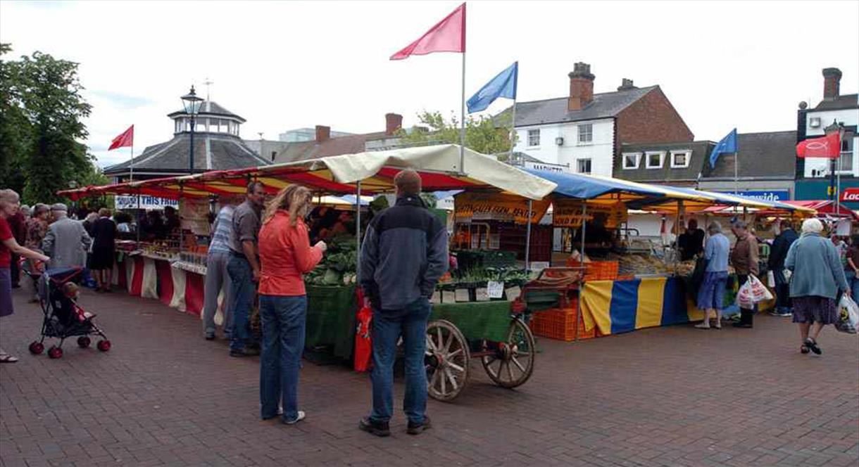 Cannock Outdoor Market - Permanent Market in Cannock, Cannock - Enjoy ...