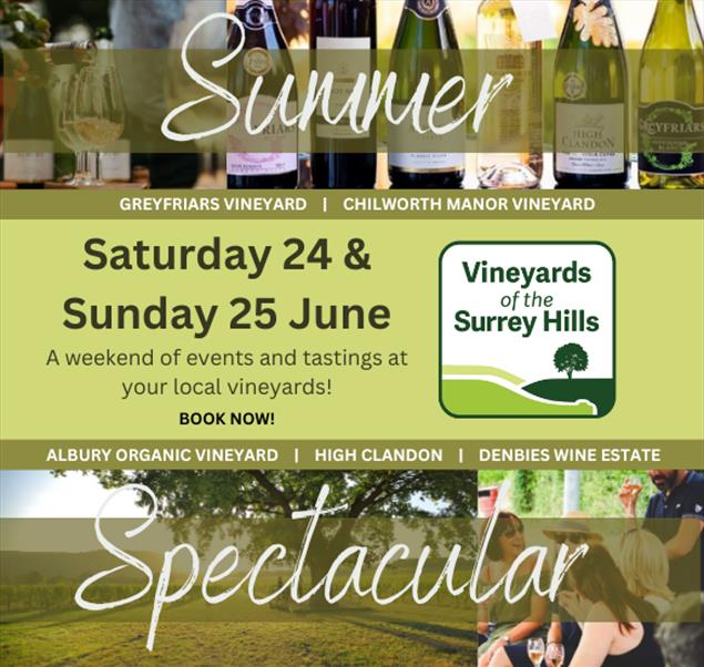 Vineyards, Breweries & Distilleries in Surrey - Tours and Tastings ...