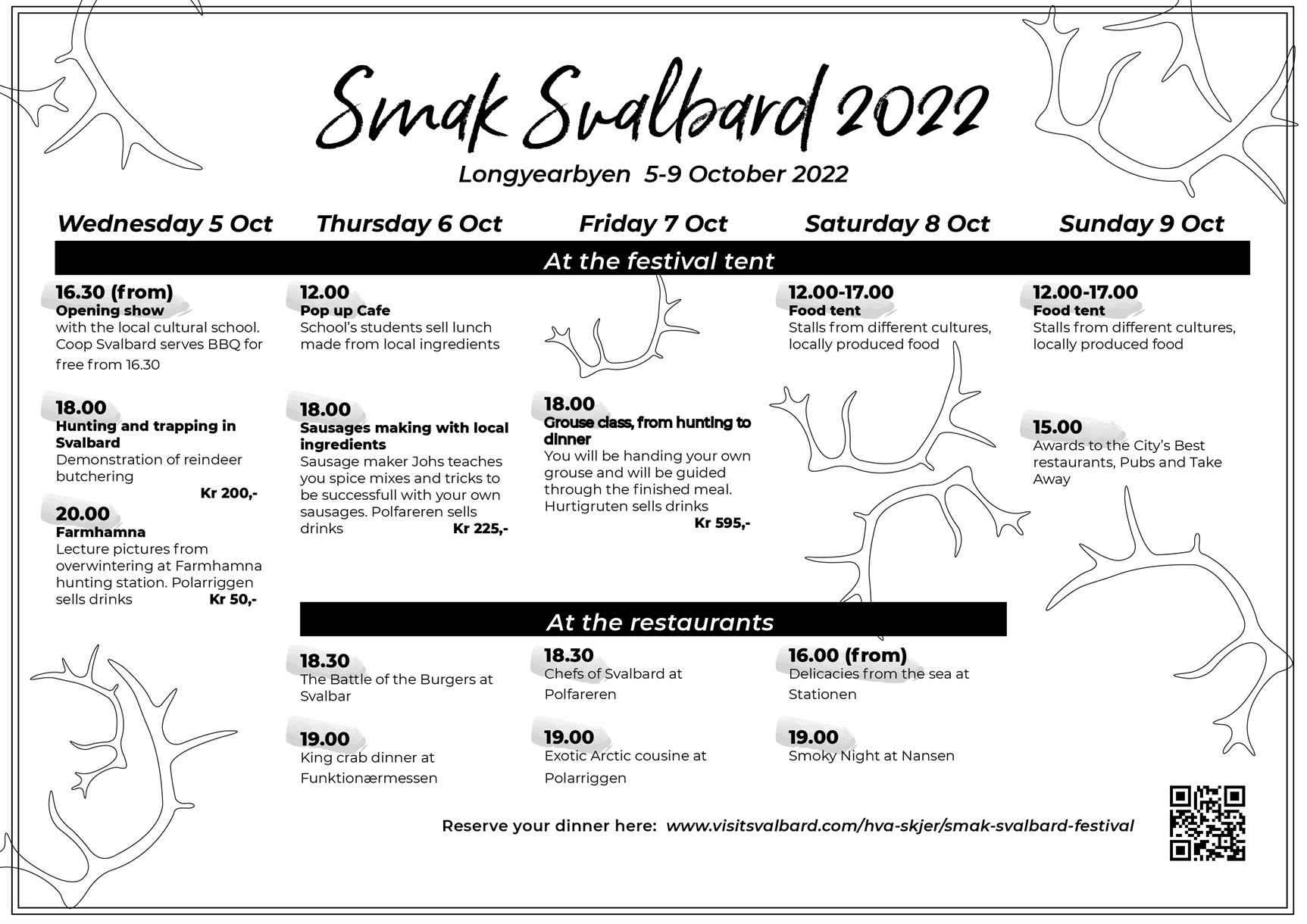 Taste Svalbard 5. - 9. October - Visit Svalbard