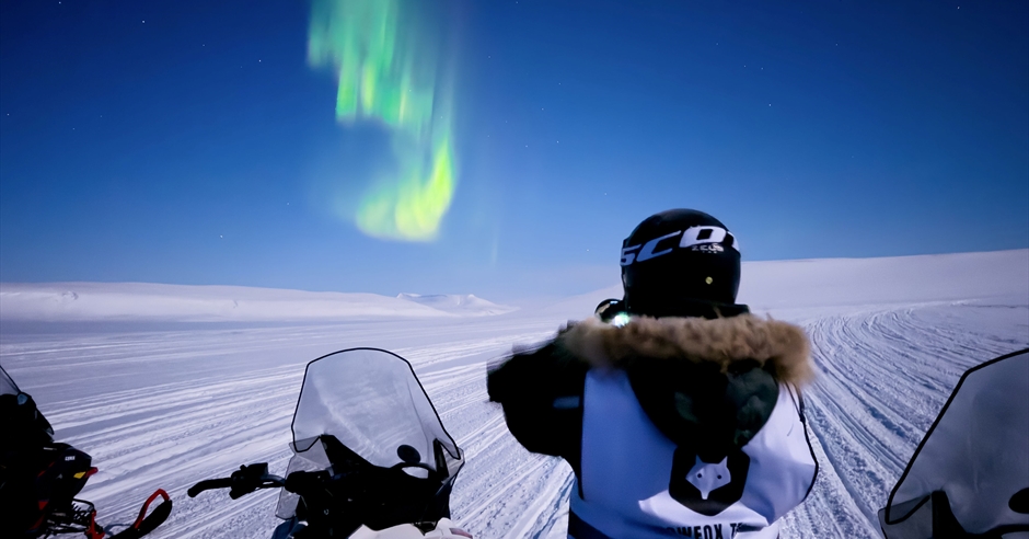 Snowmobile trip to Pingo - Snowfox Travel - Snowmobile in Longyearbyen ...