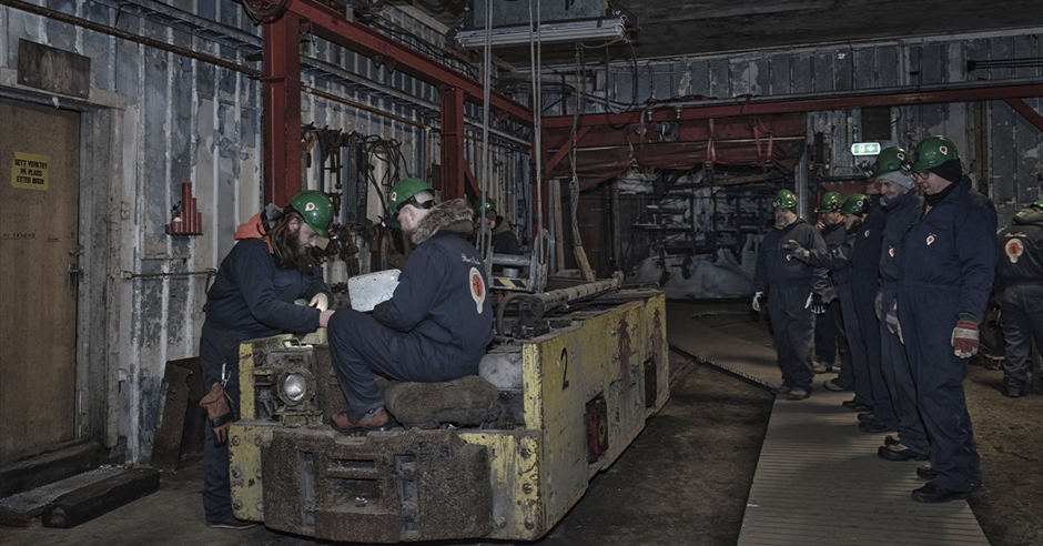 Coal Mine 3 Visit - Gruve 3 AS - Mine visit in Longyearbyen ...