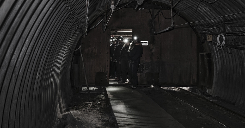 Coal Mine 3 Visit - Gruve 3 AS - Mine visit in Longyearbyen ...