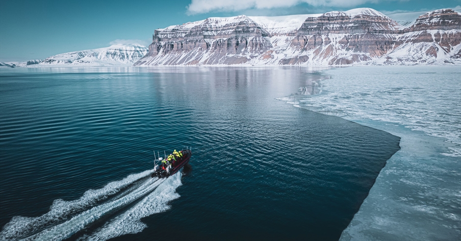 RIB Safari Along the Ice Edge - Svalbard Adventures - Boat trips in ...