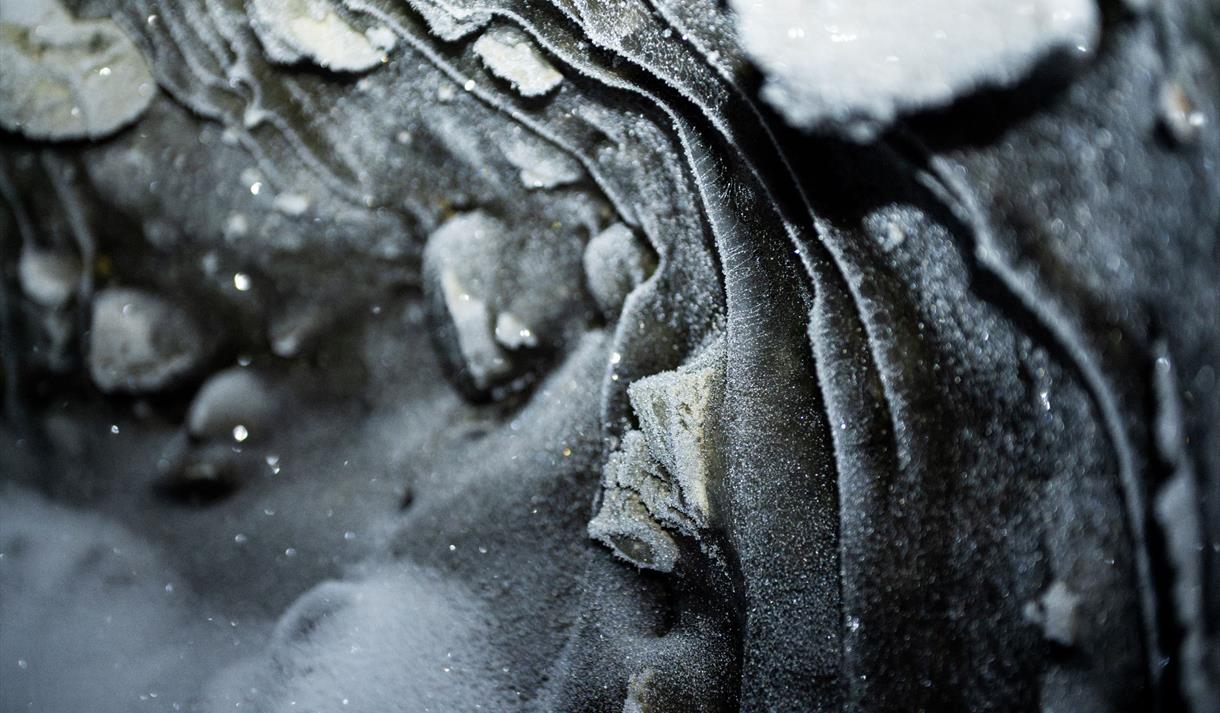 Glacier hike with ice cave visit – Snowfox Travel - Caving in ...