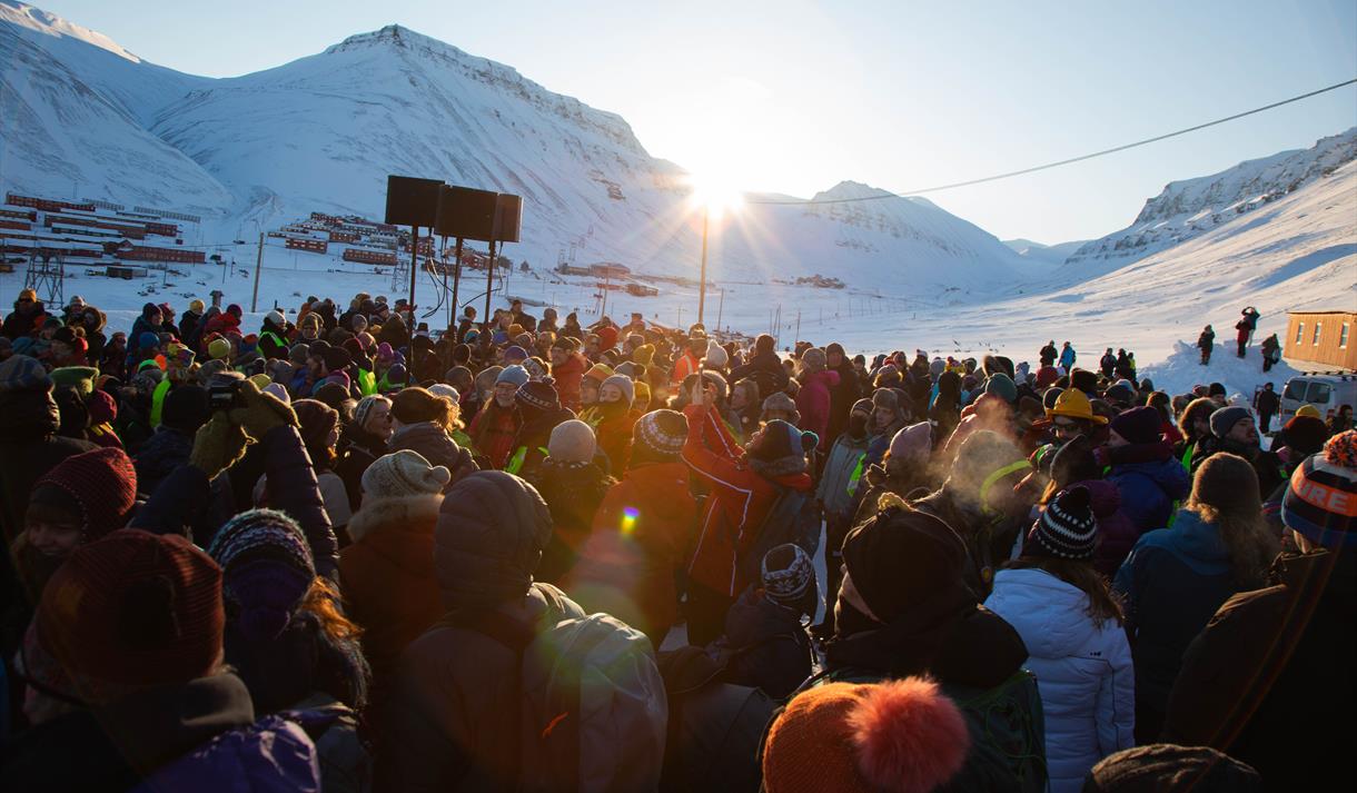 The sun festival week - Annual events in Longyearbyen, Spitsbergen ...