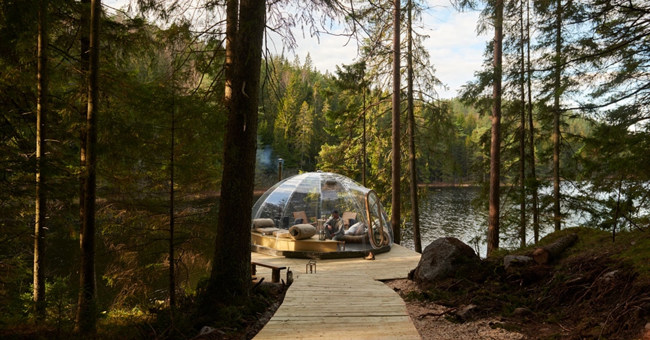 The Igloo "Eventyrvannet" at Helgeroa - Unique accommodation in ...