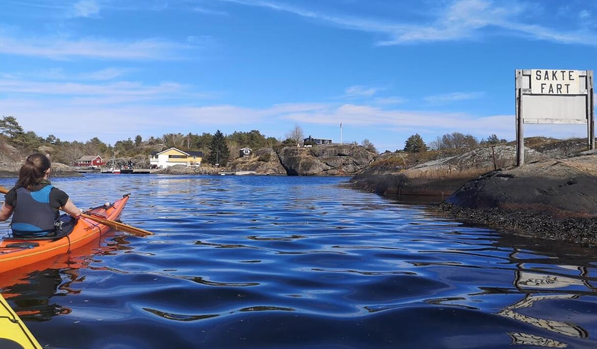 Paddling with Tine Raisbæk - Canoe/kayak in Kodal, Sandefjord - Visit ...