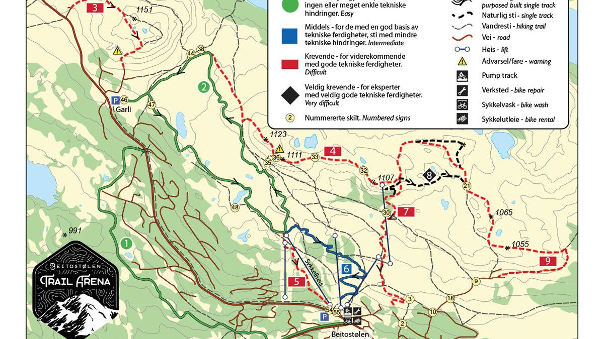 Beitostølen Trail Arena - Valdres