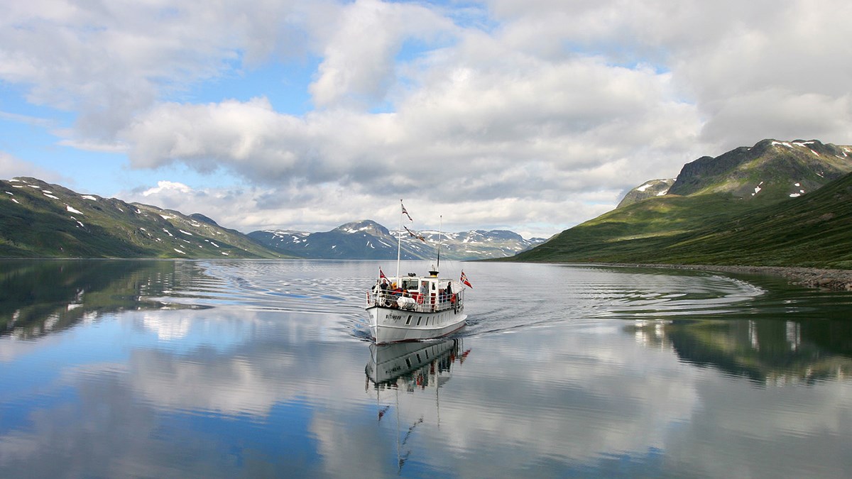 Båtrute på Bygdin med M/B Bitihorn - Valdres