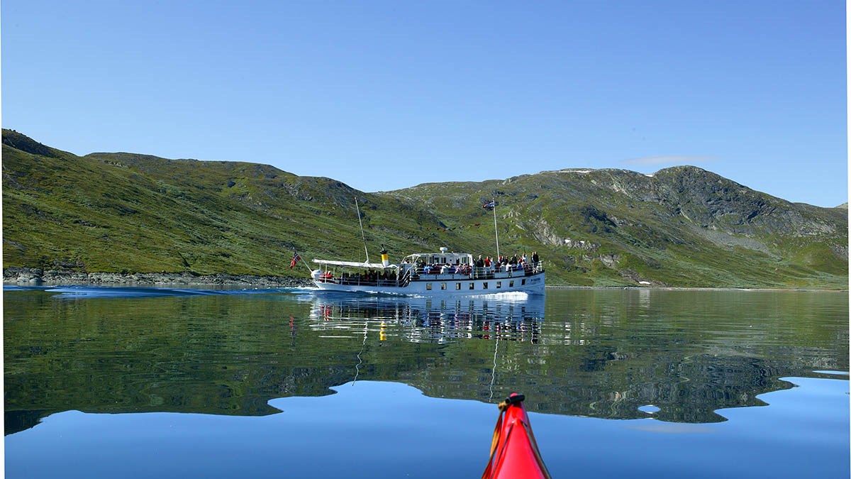 Båtrute på Bygdin med M/B Bitihorn - Valdres