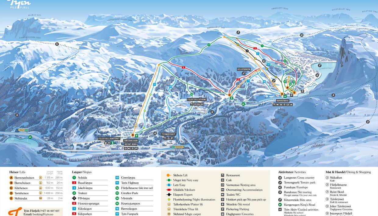 Tyin-Filefjell Ski Center - Valdres